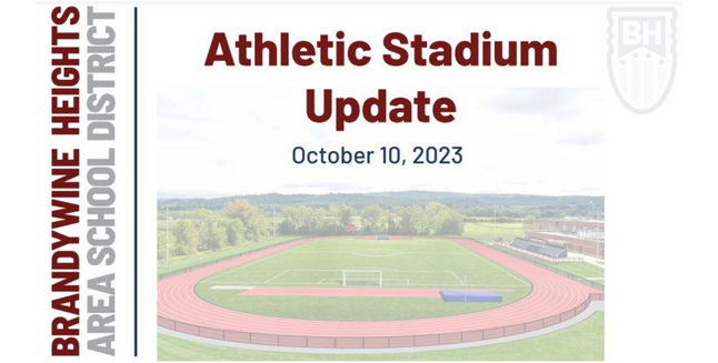BHASD Stadium Project Presentation | Brandywine Heights Area School ...